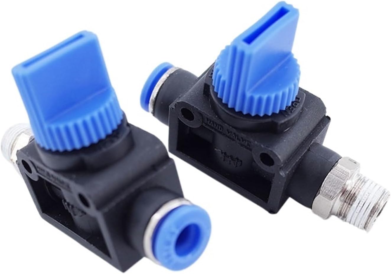 10pcs a lot HVSF HVFS Pneumatic Hand Valve Switch Port PT M5 1/8 1/4 4mm pu Hose Fitting Quick ...