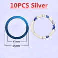 10pcs for Magsafe Magnetic Plate Ring Universal Metal Sticker Support ...