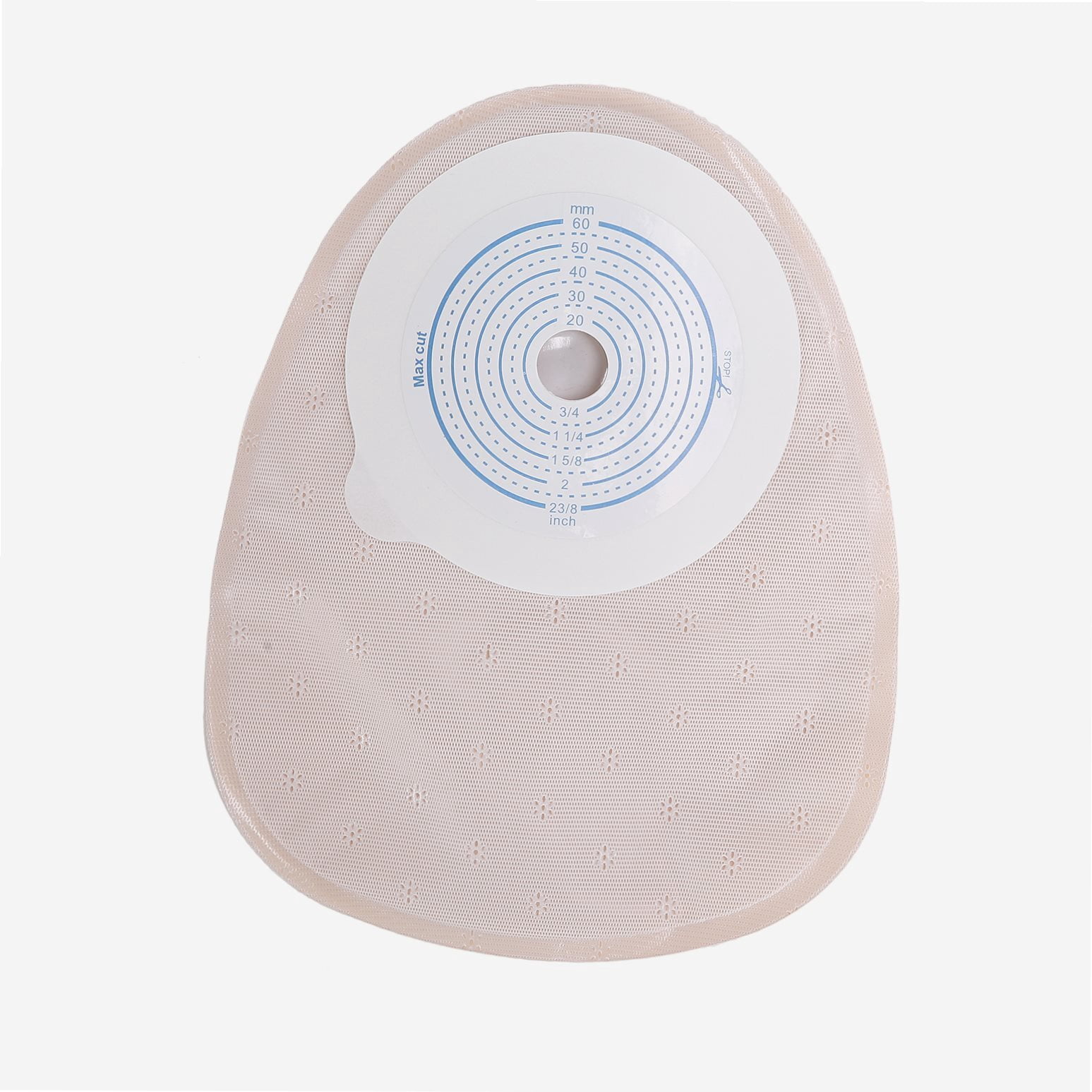 10pcs ileostomy care bag, disposable colostomy bag mesh cloth + sponge ...