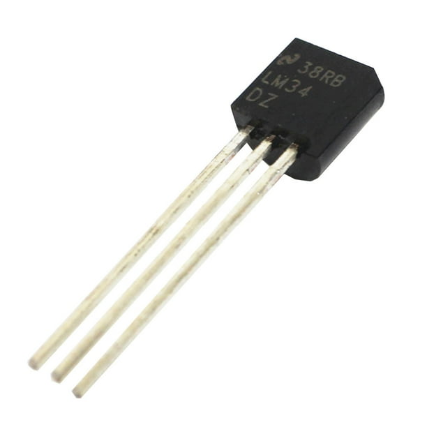 10pcs lm34dz LM34 TO-92 Precision Fahrenheit Temperature sensors ...