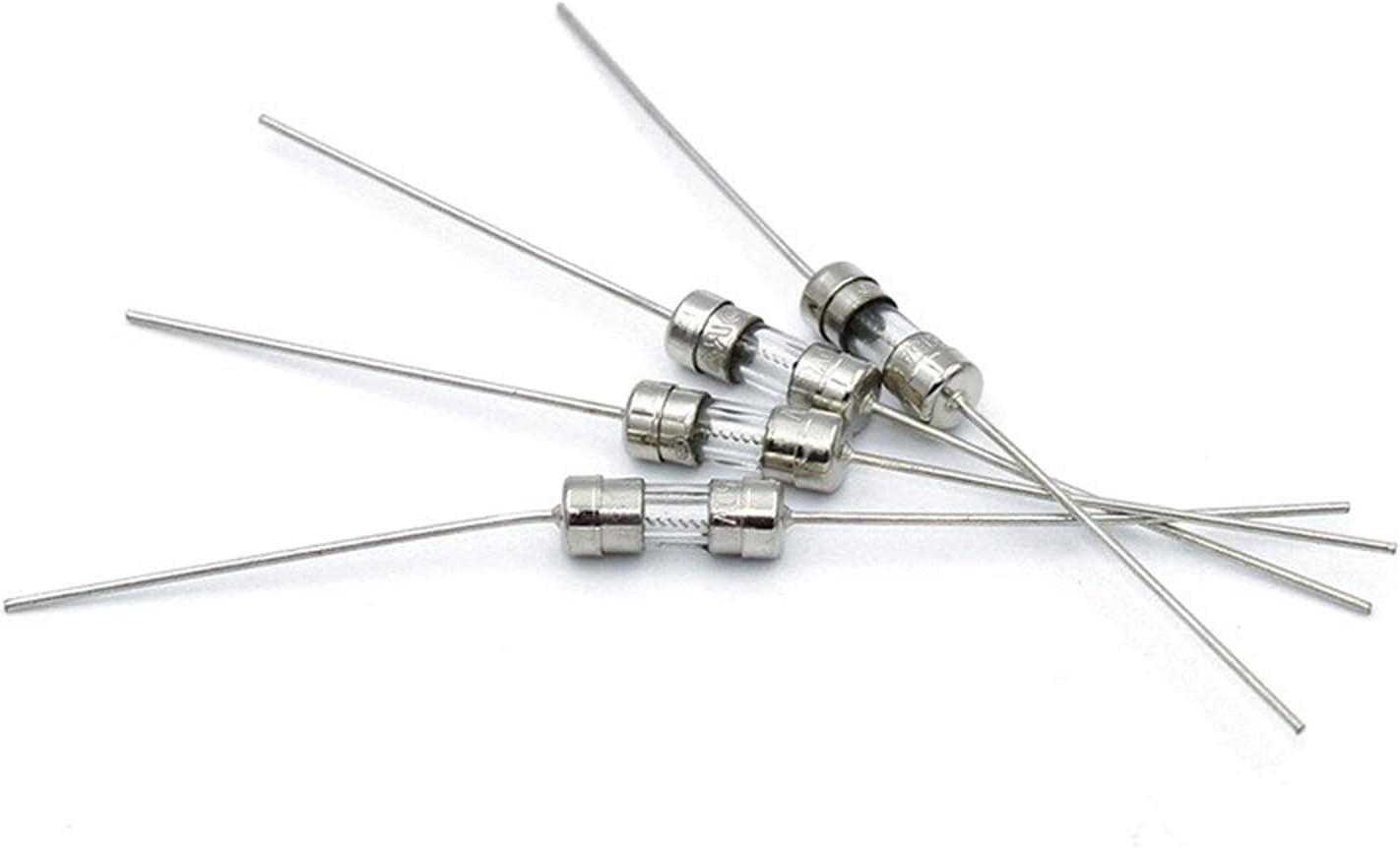 10pcs/lot 3.6 * 10 Fast-Blow Glass Tube Fuse Fast Break with pin 3 ...