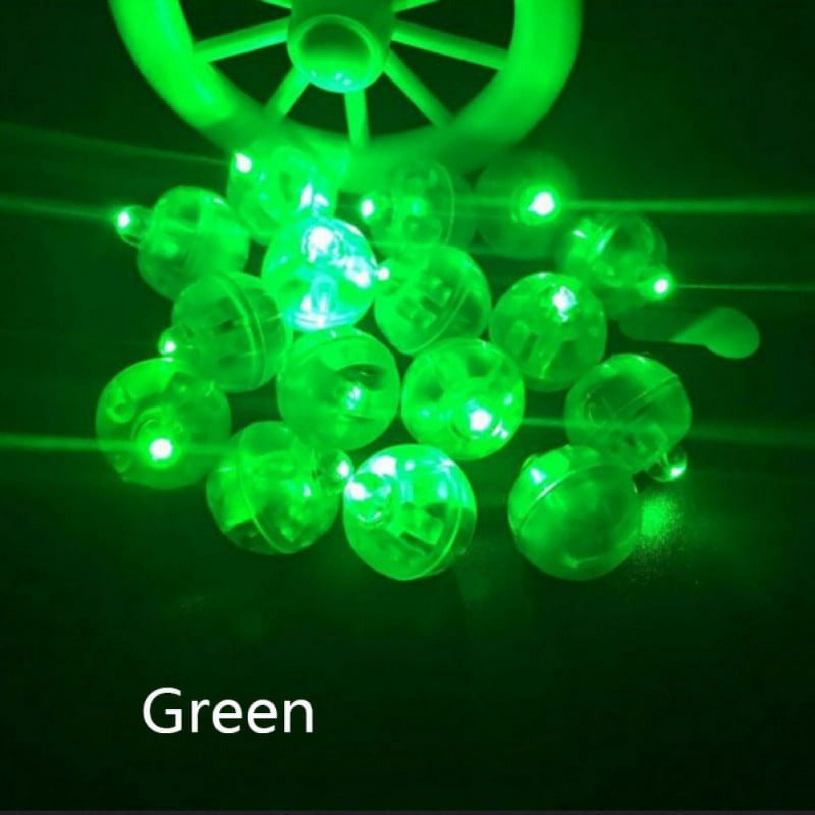 10pcs/lot Green Round Led Flash Ball Lamp Balloon Light or Paper ...