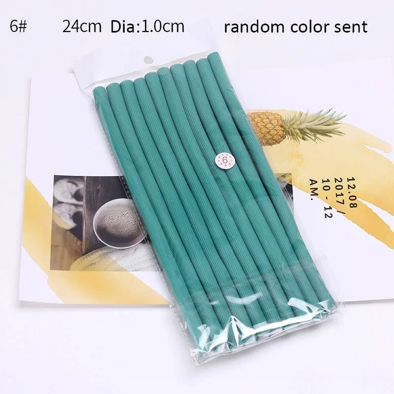 10pcs/lot Heatless Curling Rod Soft Sponge Hair Curler Roller Foam ...