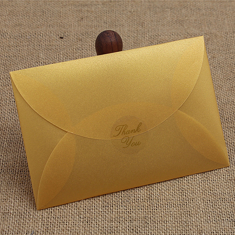 10pcs/pack color semi transparent furfural acid paper envelope, DIY ...