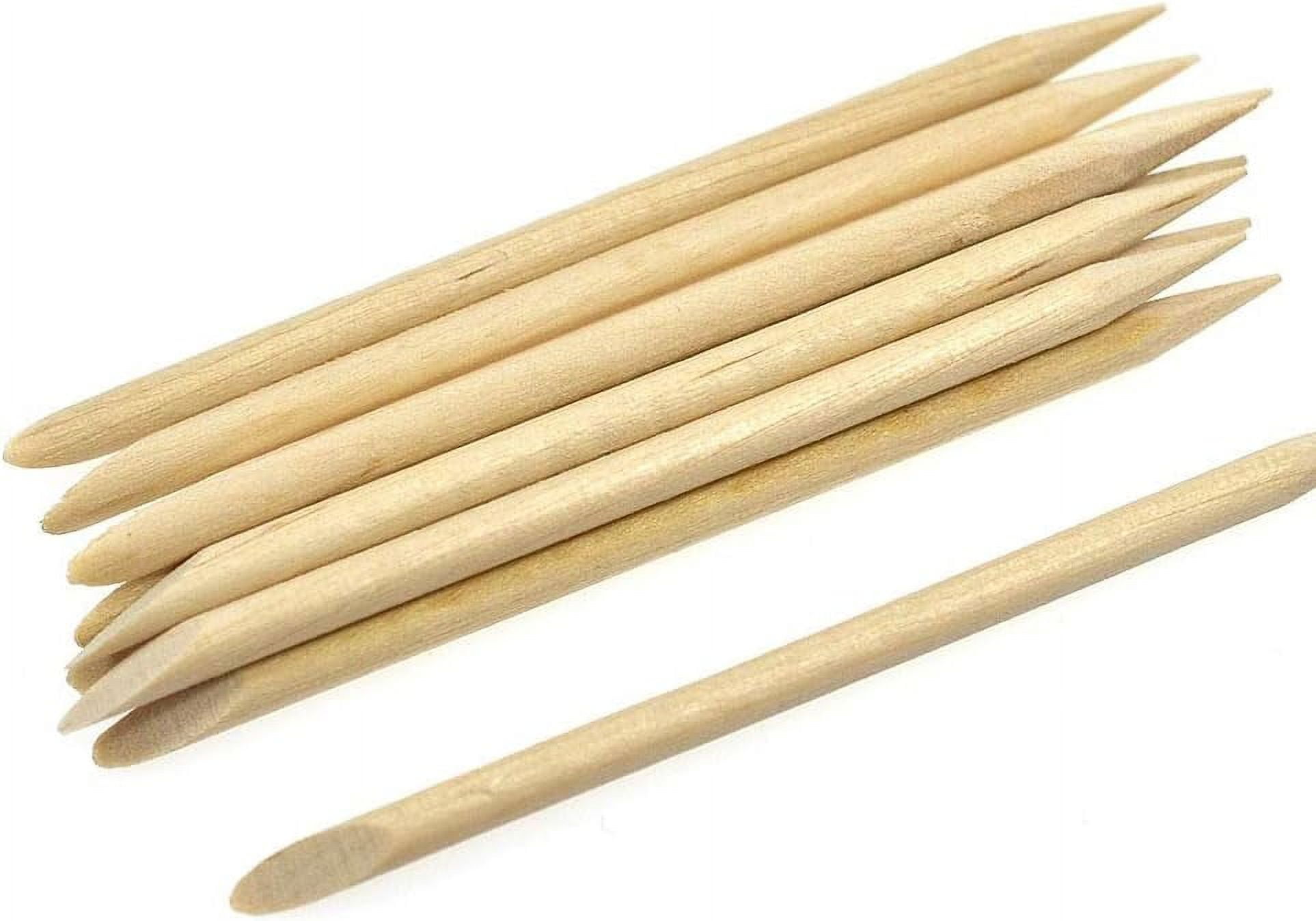 Premium Nail Cuticle Fader 10pcs/Packs Wood Stick Cuticle Pusher Nail ...