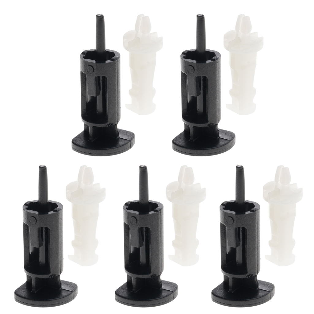 10pcs/set Plastic Mounting Clip for CPU Coolers 1155 1150 1156 775 1366 ...