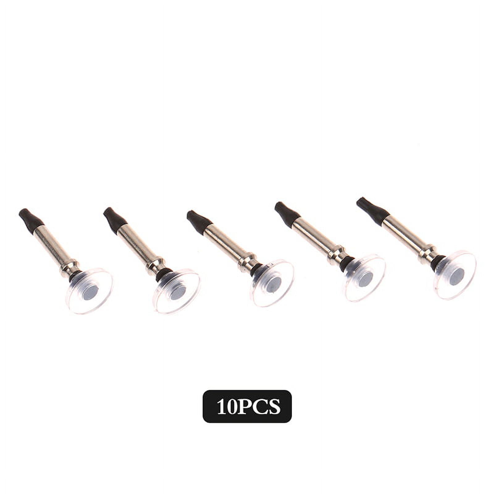 10PCS Universal Replacement Disc Tip Stylus Pen Tips Round Transparent ...