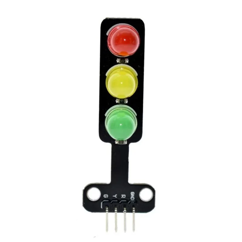 10pcsMini 5V Traffic Light LED Display Module for Arduino Red Yellow ...