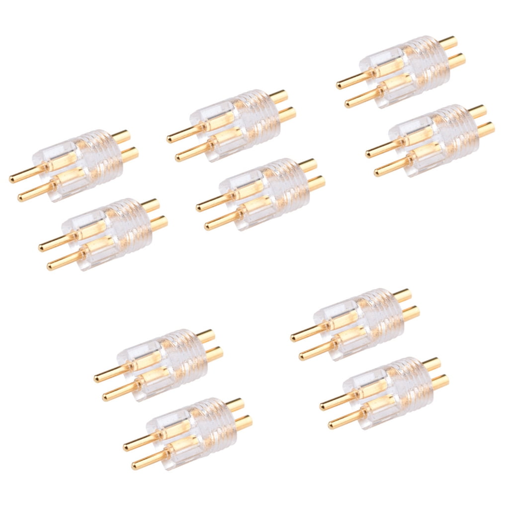 10pieces Versatility 0.78mm 2Pin Terminals Plugs 2Pin Connection for ...