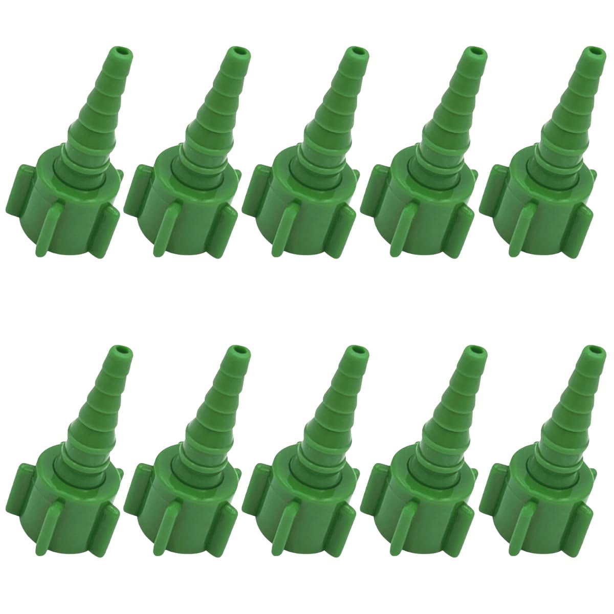 10pk Oxygen Tubing Swivel Nipple Christmas Tree Connectors - Walmart.com