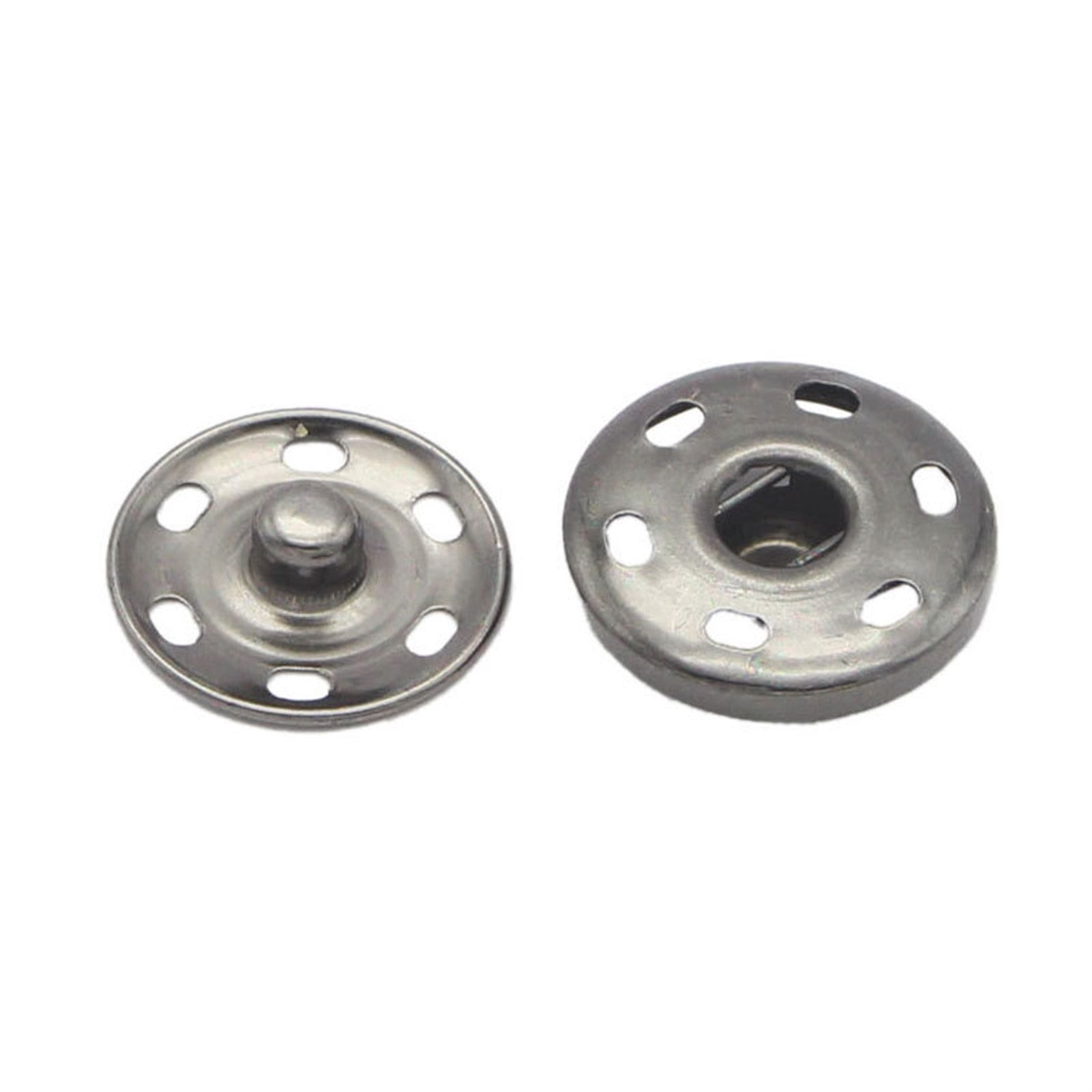 10set/lot Metal Press Studs Sewing Button Snap Fasteners Sewing Clothes ...