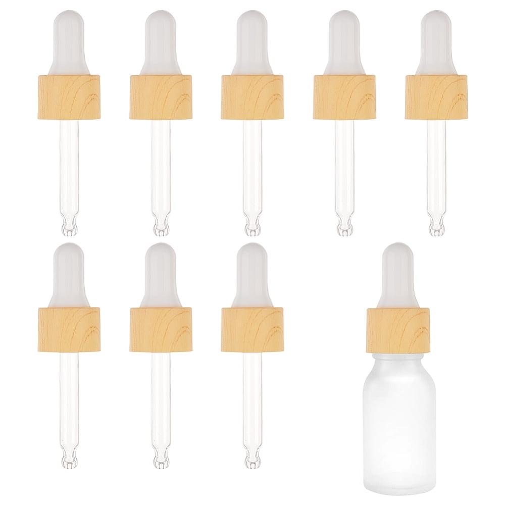 10sets 10 set Glass Eye Droppers for Essential Oils 10ml Pressure ...