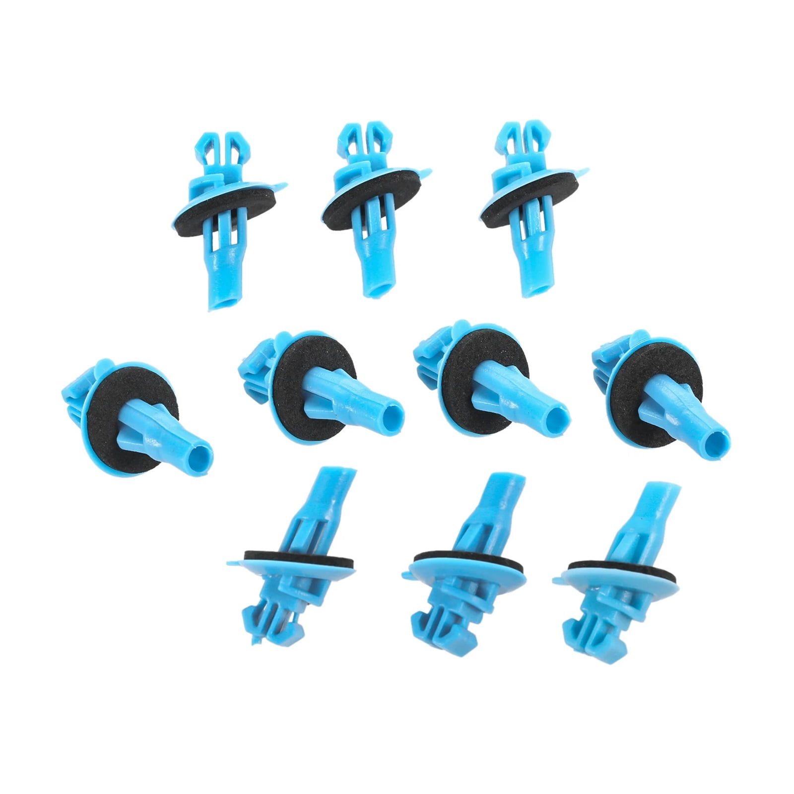 10sets Car Distinctive Clips Exterior Side Moulding Trim Clips Covers ...