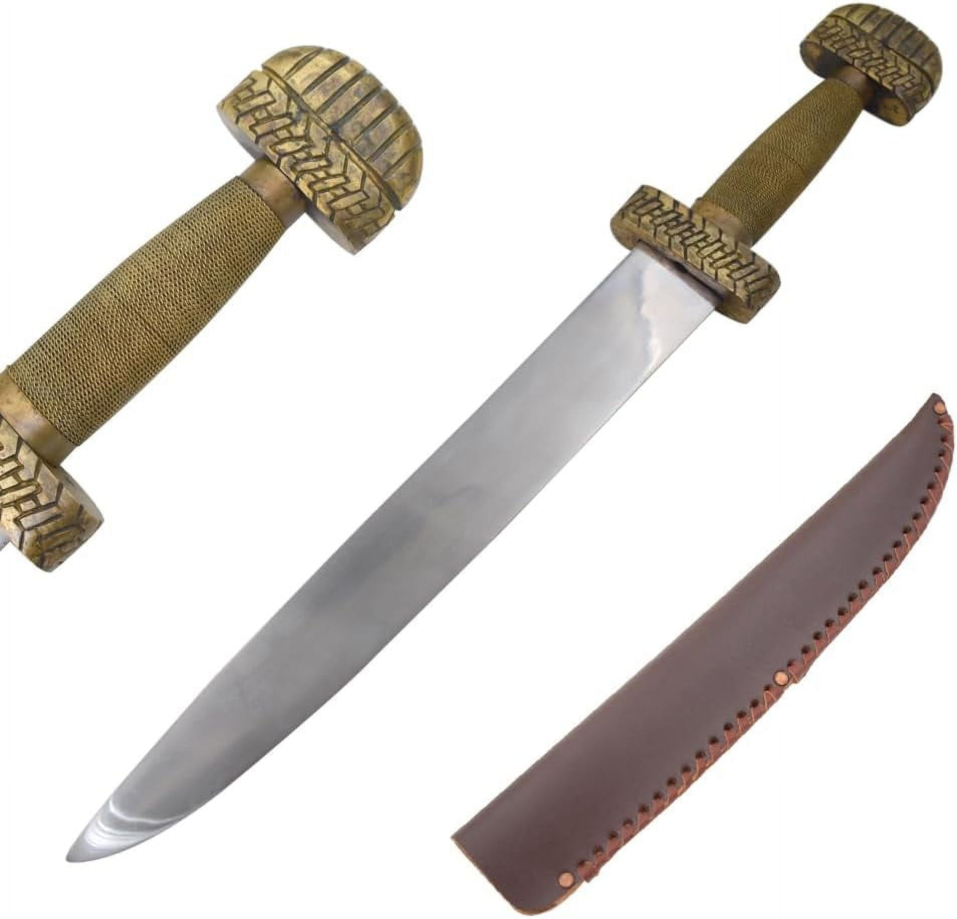 10th Century Real High Carbon Steel Viking Seax Hunting Knife - Walmart.com