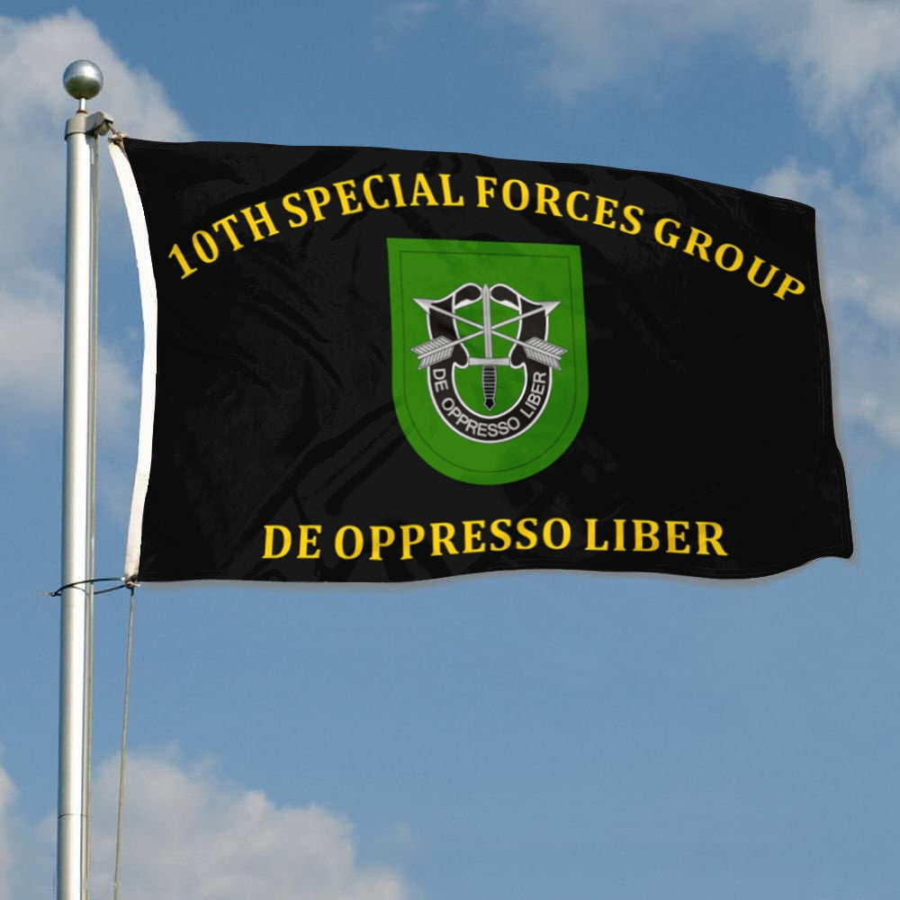 10th Special Forces Group De oppresso liber Flag 3x5Feet Outdoor Indoor ...