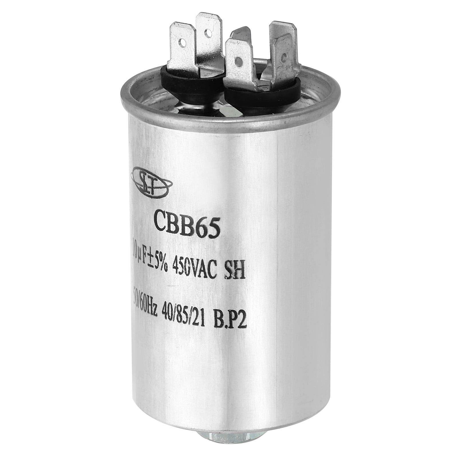10uF 10MDF 450VAC Fan Start Capacitor, CBB65 Circular Run Capacitor with Screws for Air ...