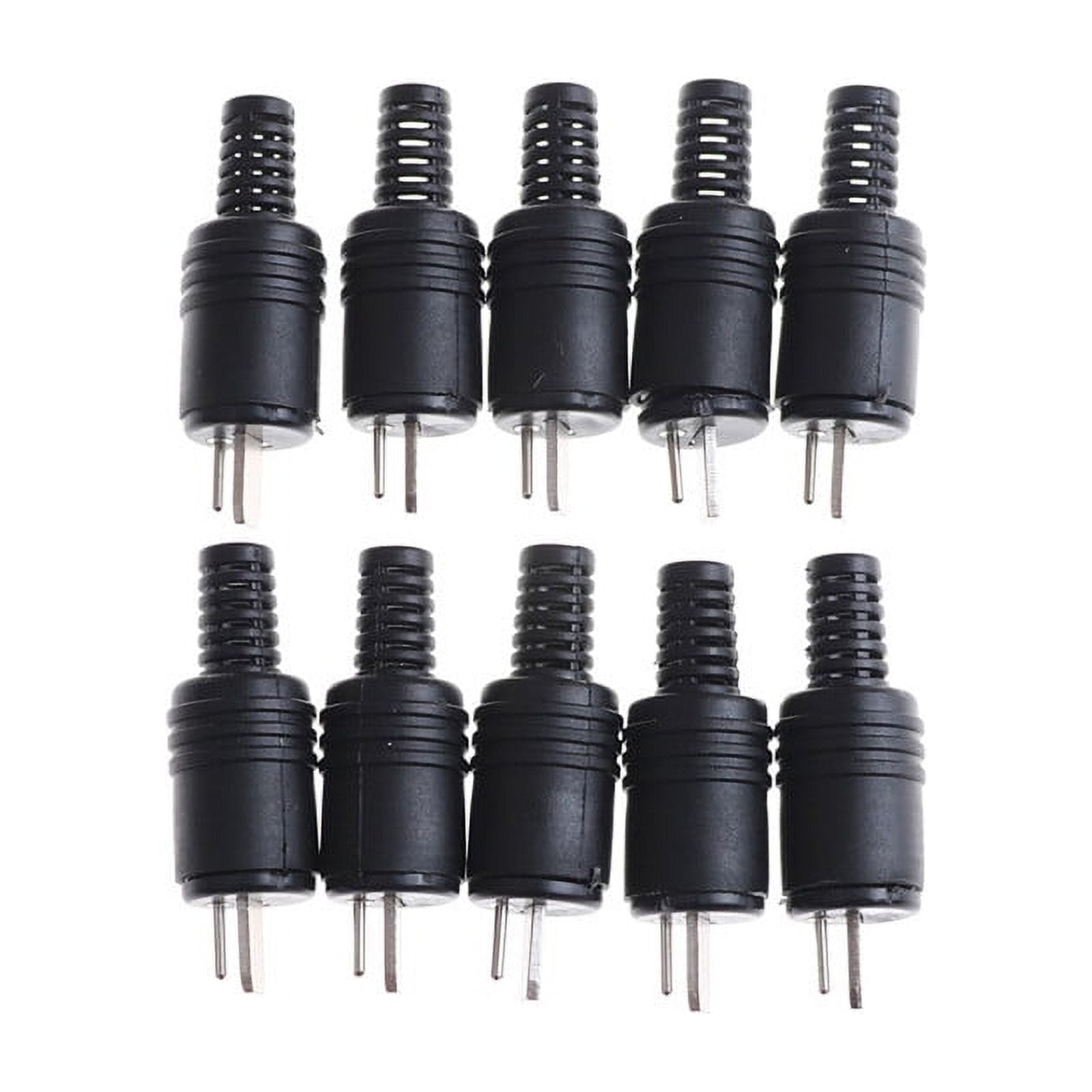 10x 2 Pin DIN Male Plug Hifi Loudspeaker Audio Connector For Philips ...