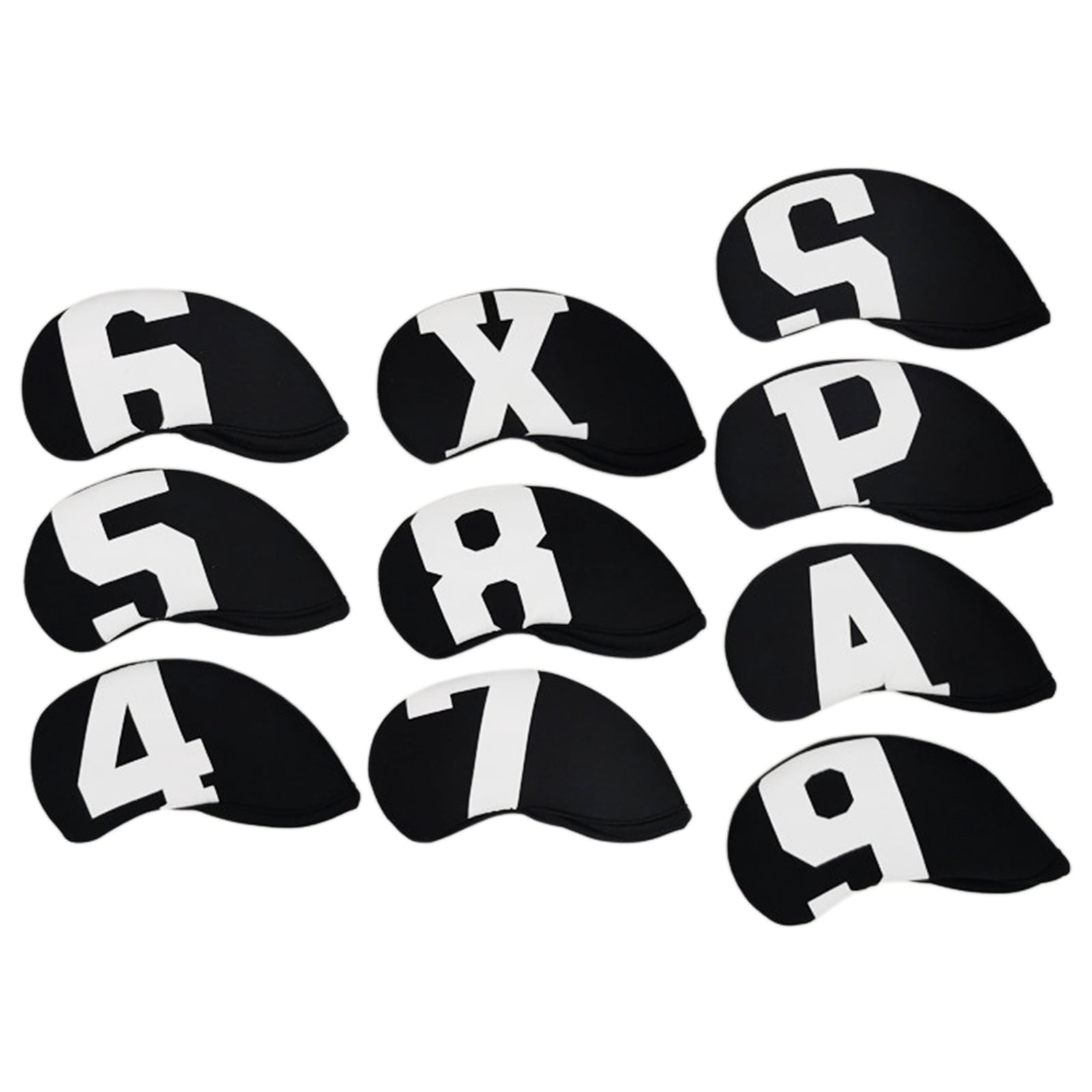 10x Anti-Scratching Golf Club Headcover Iron Head Cover Protection ...