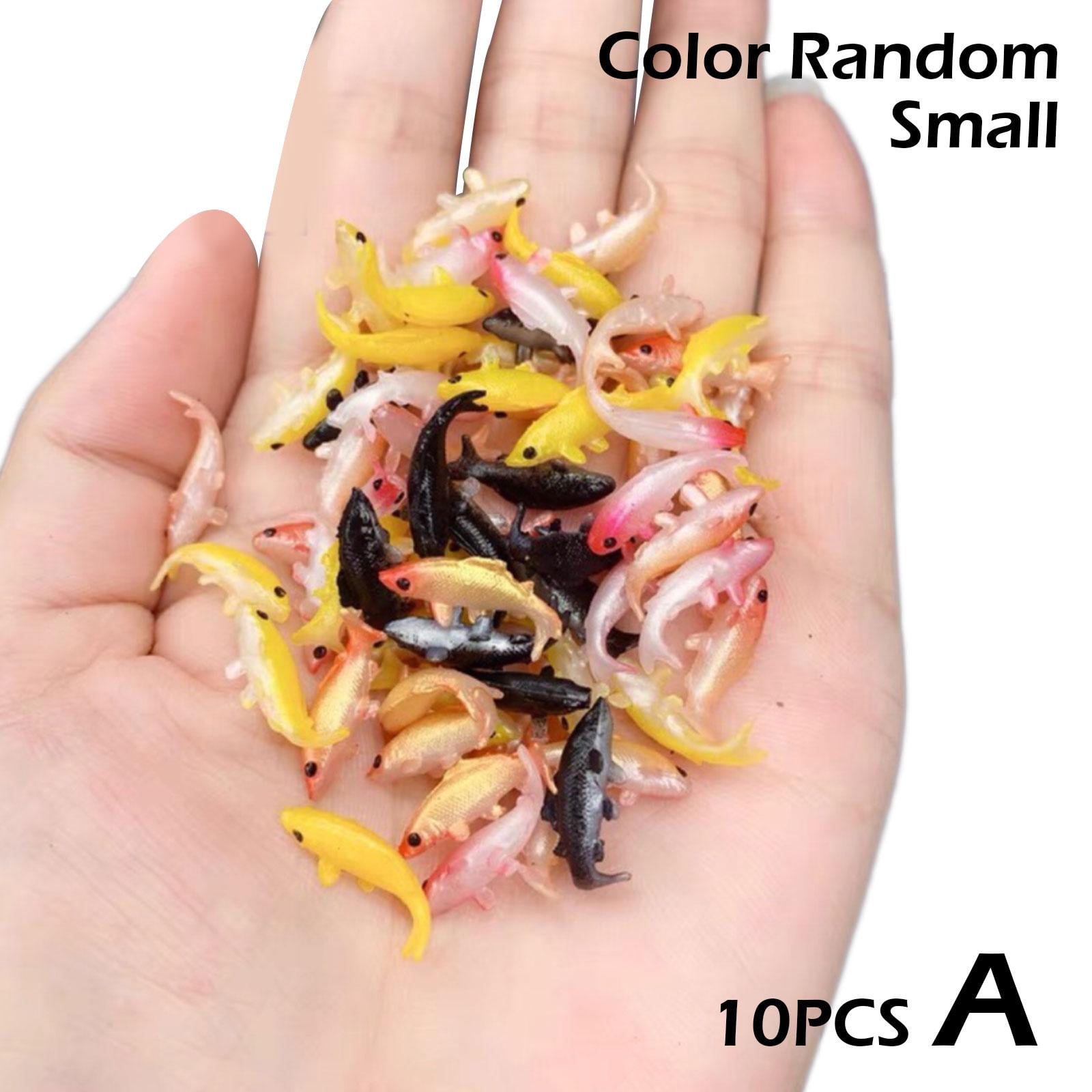 10x Dollhouse Miniature Fish Plastic Model Doll's House Decor Toys FAST ...