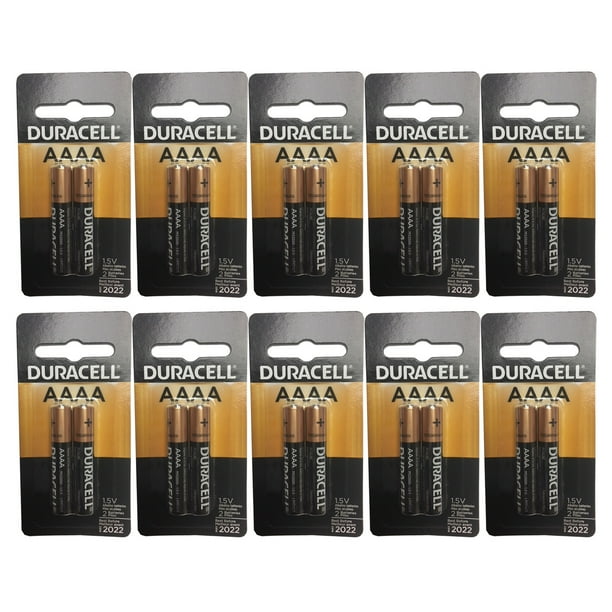 10x Duracell Ultra 1.5V AAAA Alkaline Batteries Glucose Blood Pressure ...
