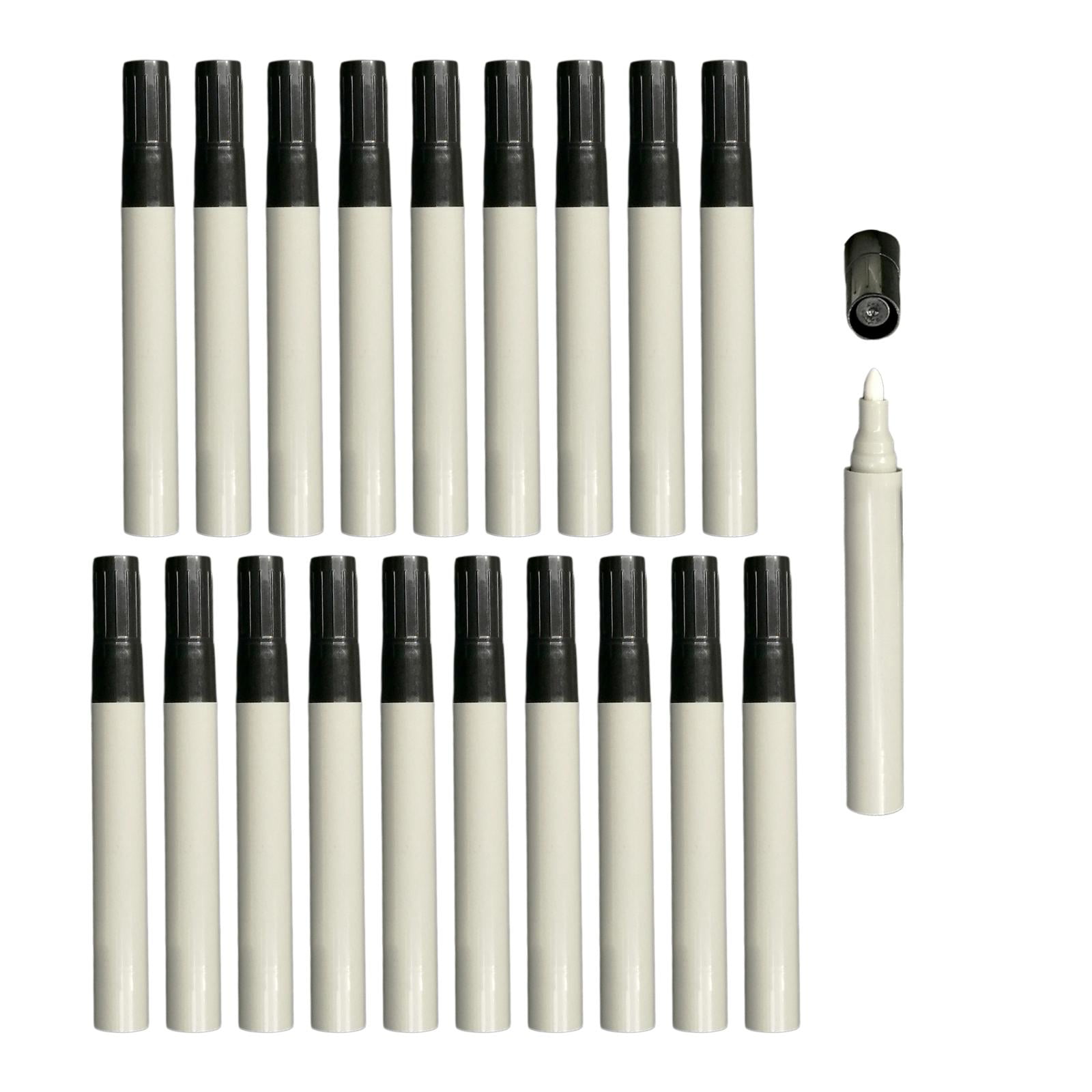 10x Empty Refill Pen Barrels Tube Paint Nib Whiteboard Pen Blank Marker ...
