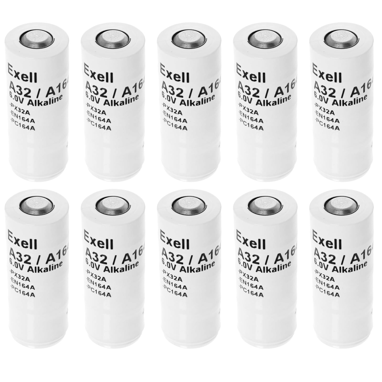 10x Exell A32PX 6V Alkaline Battery V32PXA A32PX PX32A TR164A EN164A - Walmart.com