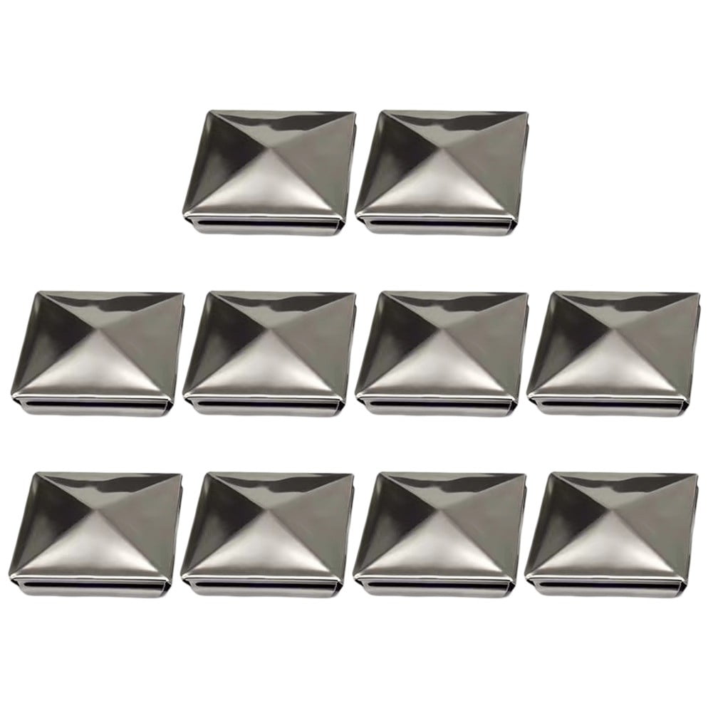 10x Fence Post Cover Waterproof Pyramid Column Covers for Decoration ...