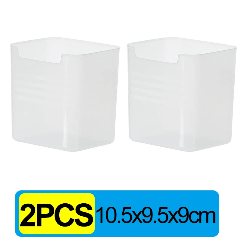 10x Fridge Door Storage Box Food Fresh Refrigerator Organizer Bin Food ...