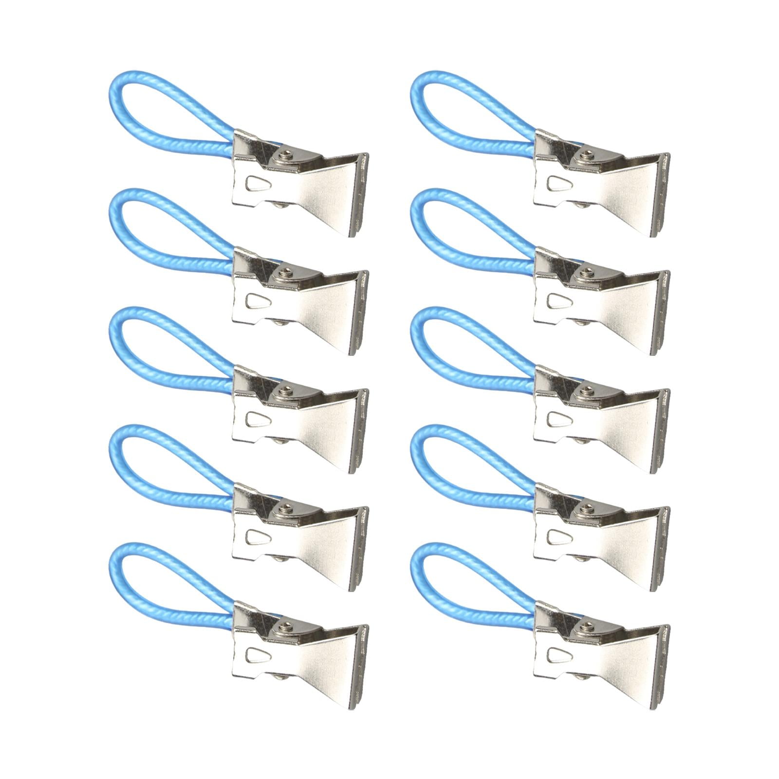 10x Hanging Tea Towels Clips, Metal Kitchen Towels Clips with Hanging ...