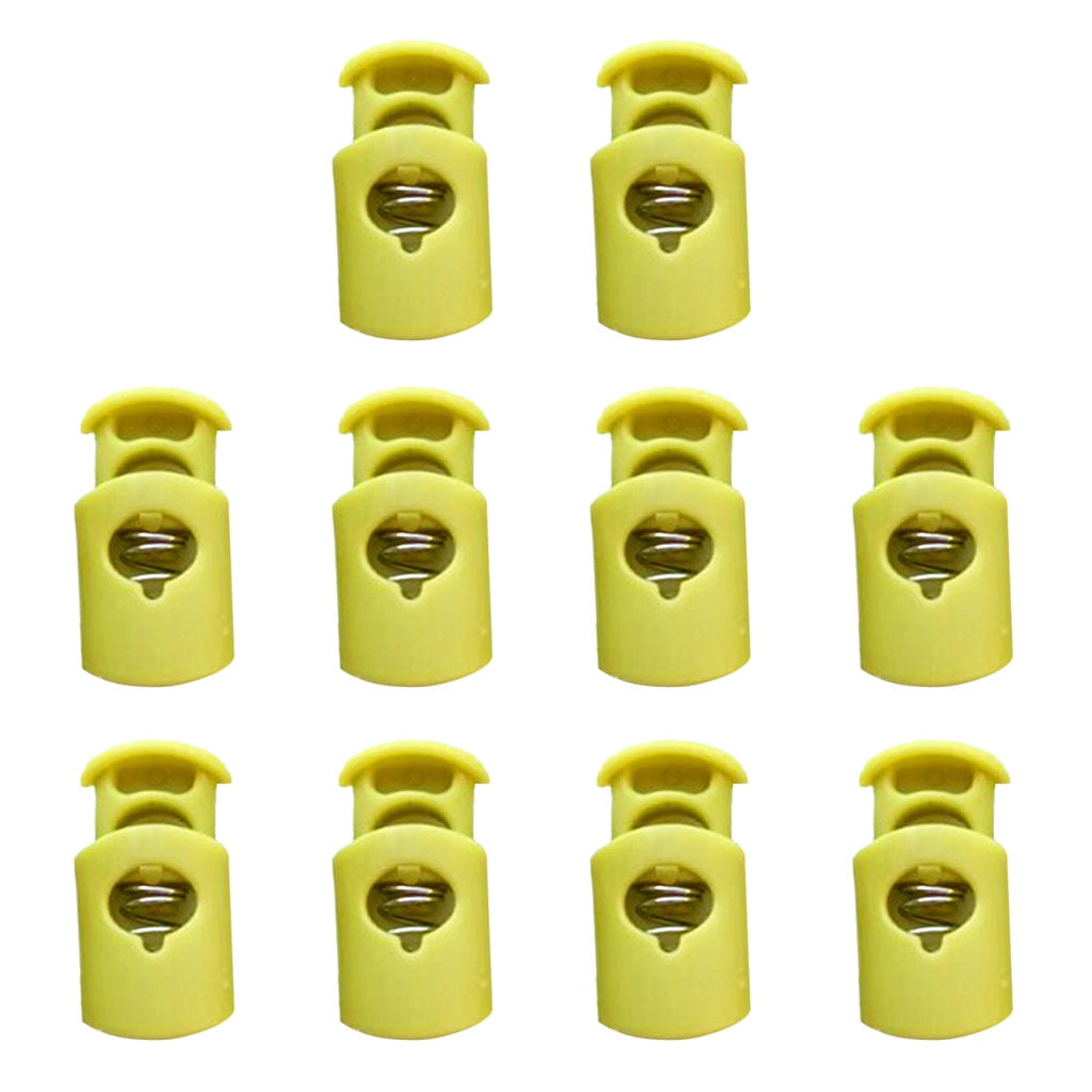 10x Heavy Duty Barrel Cord Lock Clamp for Cord Drawst - Walmart.com