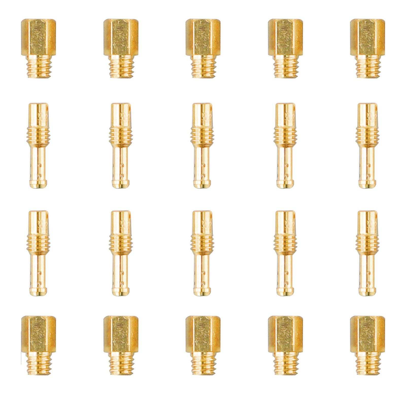 10X Hex Type Main Jets + 10X Tms Pilot Jets for Mikuni Vm/Tm/Tmx Vm22 Carburetor - Walmart.com