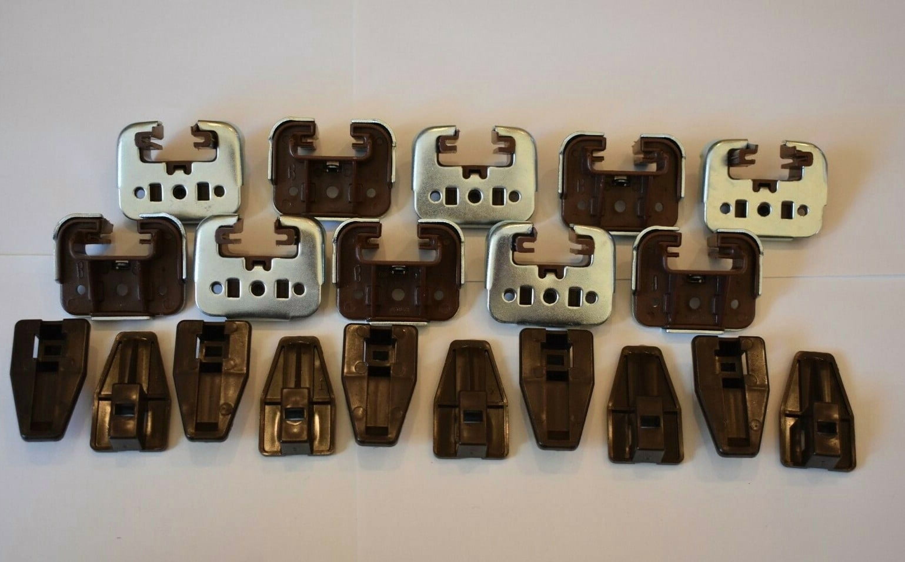 10x Kenlin Rite-Trak I Drawer Guide Glide Stop & Metal w/ Screws ...