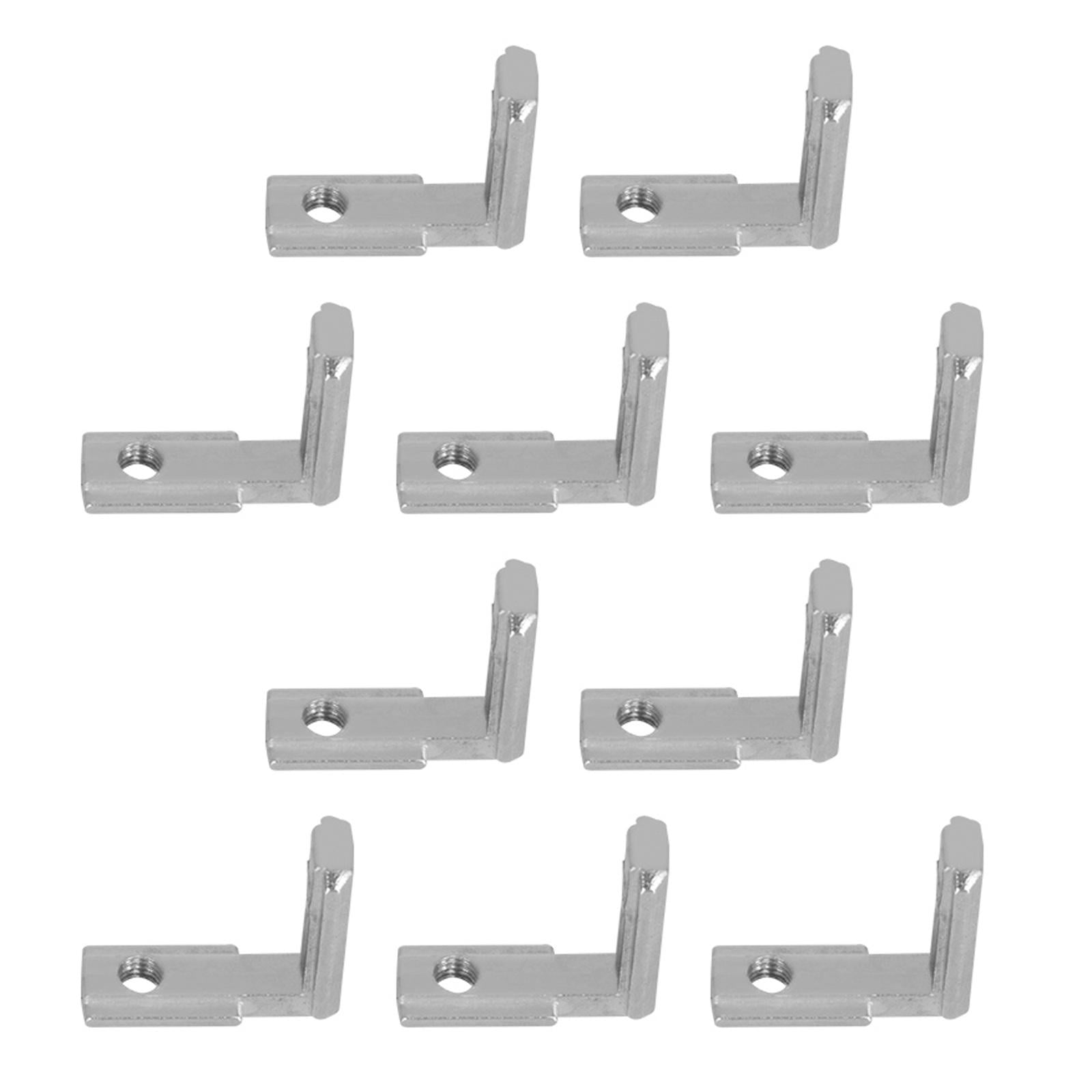 10x L Bracket Corner Brace ,Support Connector Bracket Small Interior L ...