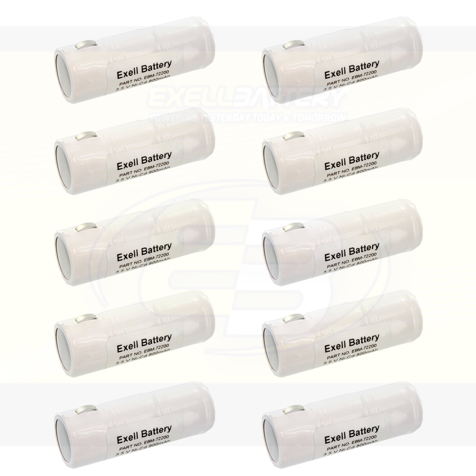 10x MED Battery for Otoscopes Cardinal MED CJB-191,Chloride MEDIC LUX ...