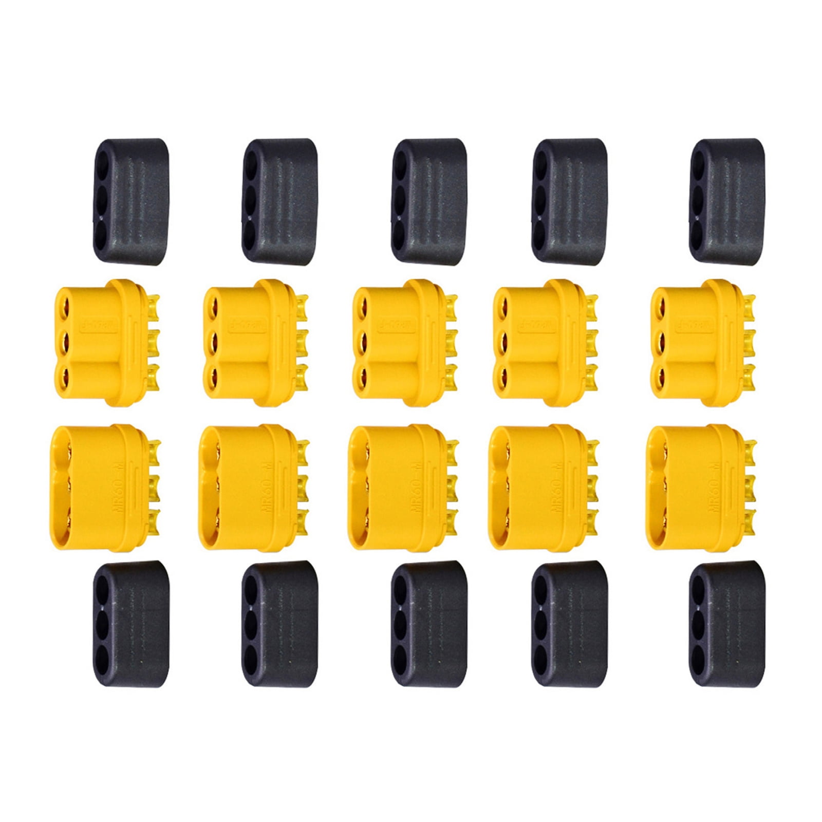 10x MR60 Connectors for ESCs and Motors Solid and Safe Connection ...