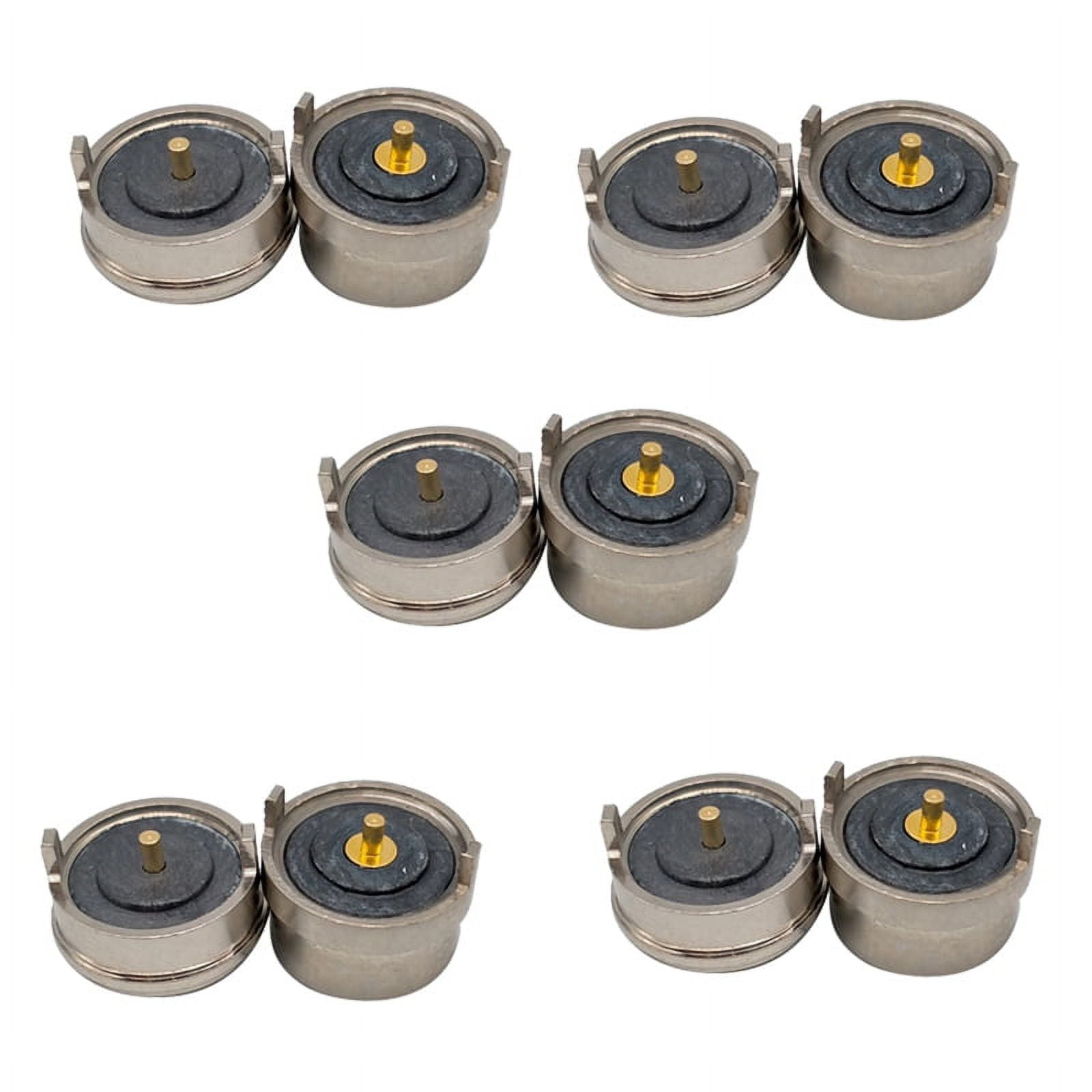 10x Magnet Spring-Loaded Pogo Pin Connector Single Spring Pin 2 Poles ...