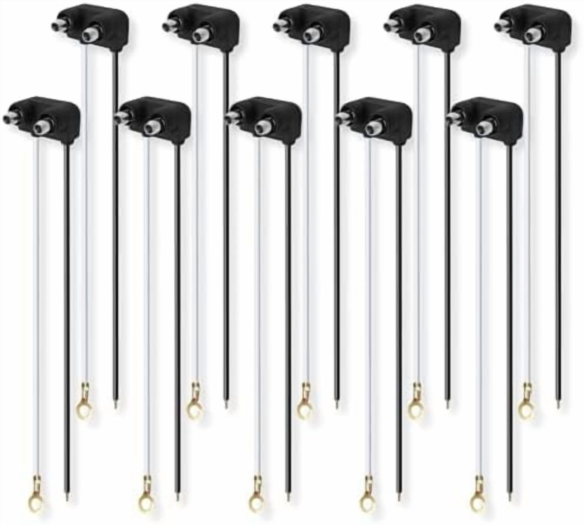 10x Markers Wire Plug - 2 Wire Pigtail for Sealed Side Marker Tail ...