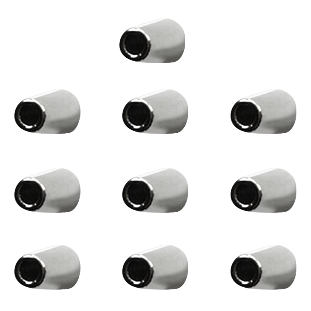 10x Metal Bell Sportwear Garment Rope Stop Cord Locks Fastener Ends ...
