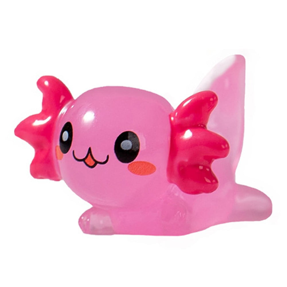 10x Mini Axolotl Figurine: Perfectly Petite Aquarium Decor with ...