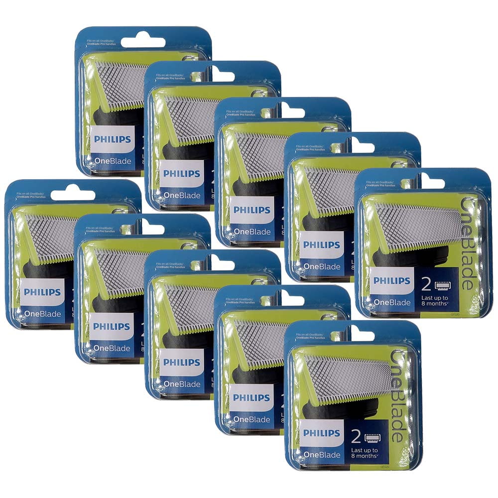 10x Philips OneBlade Replacement Blade Wet & Dry fits All OneBade and ...