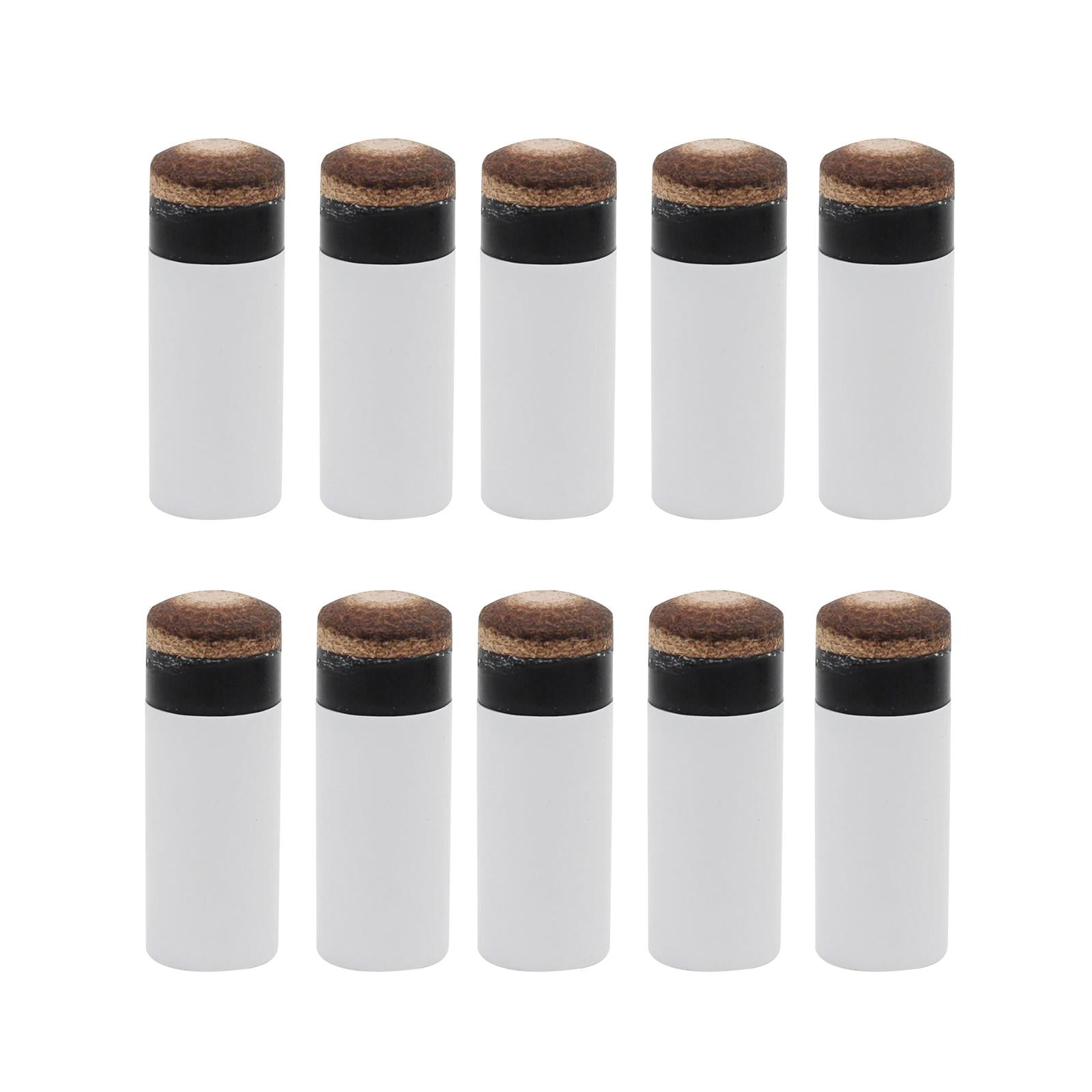 Billiards Game Parts 100Pcs Plastic Pool Cue Tips - Billiard ...