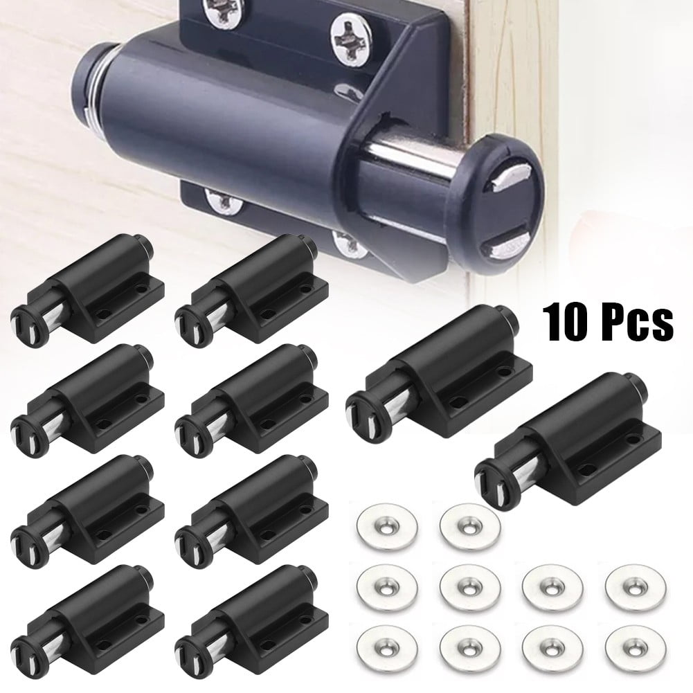 10x Push To Open Magnetic Catch for Furniture Door Closer Handle ...