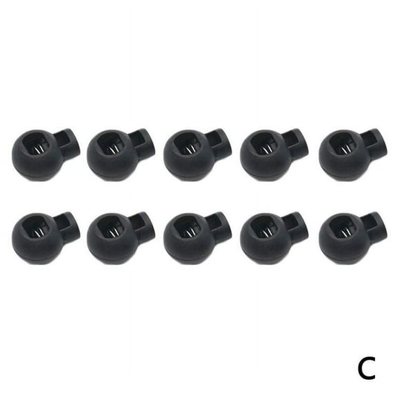 10x Shoe Lace Shoelace Buckle Rope Clamp Cord Lock Clips Stopper Run ...
