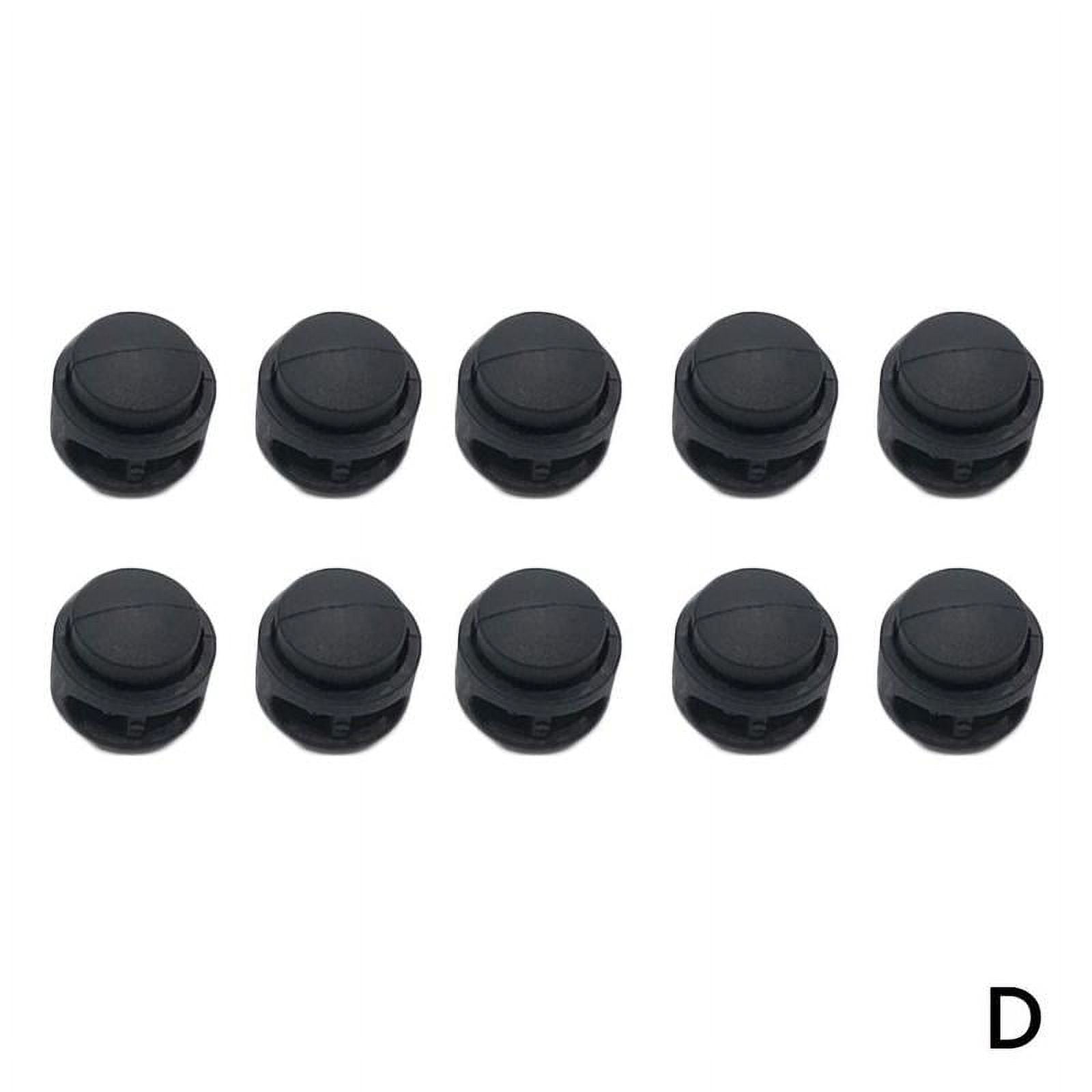 10x Shoe Lace Shoelace Buckle Rope Clamp Cord Lock Clips Stopper Run S ...