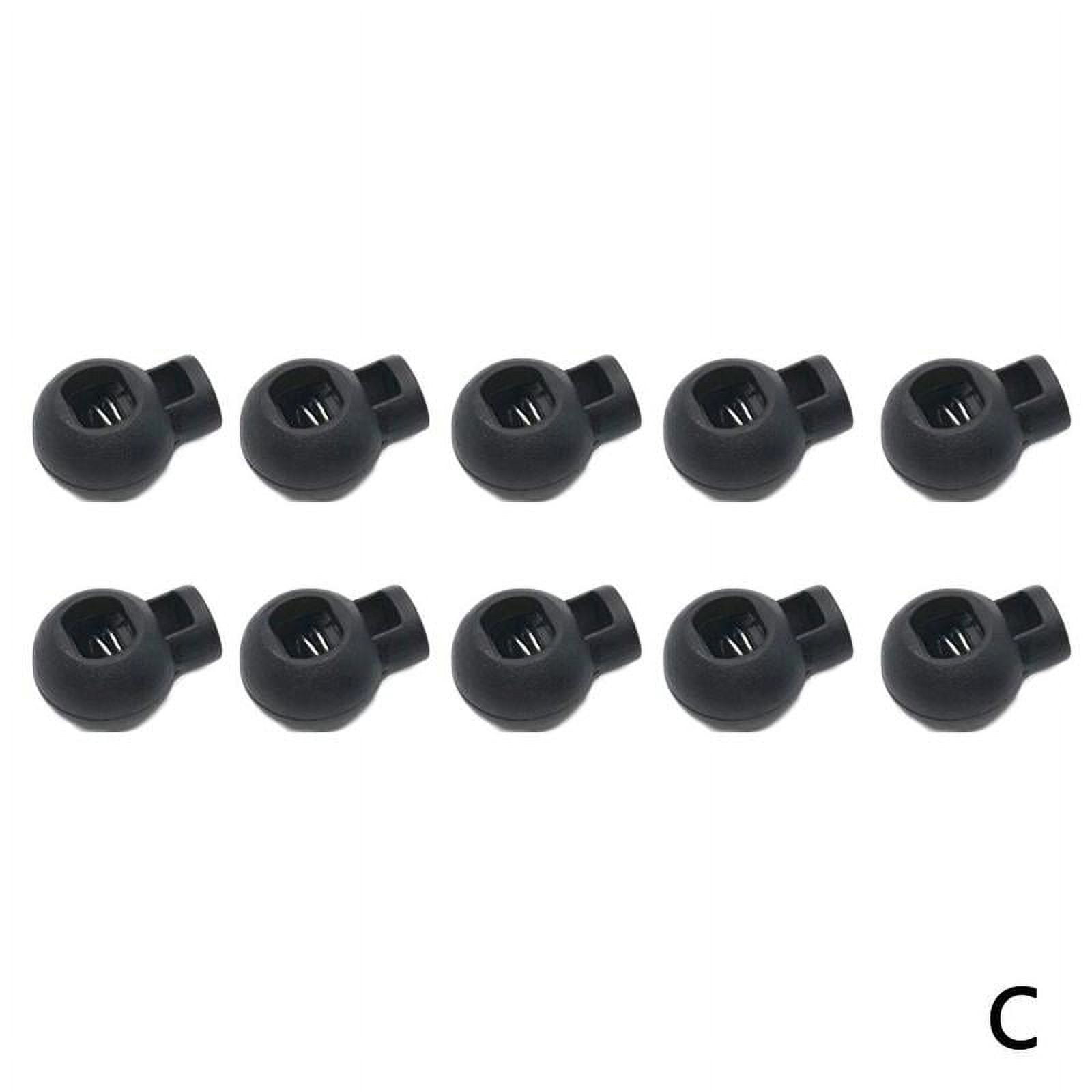 10x Shoe Lace Shoelace Buckle Rope Clamp Cord Lock Stopper Run Sports ...