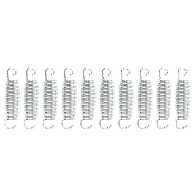 10x Trampoline Springs Replacement Spring Heavy-Duty Galvanised ...