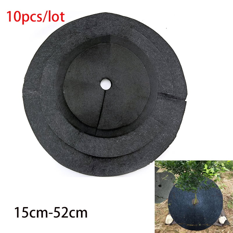 10x Tree Protection Weed Mats Plant Cover Ecological Control Cloth ...