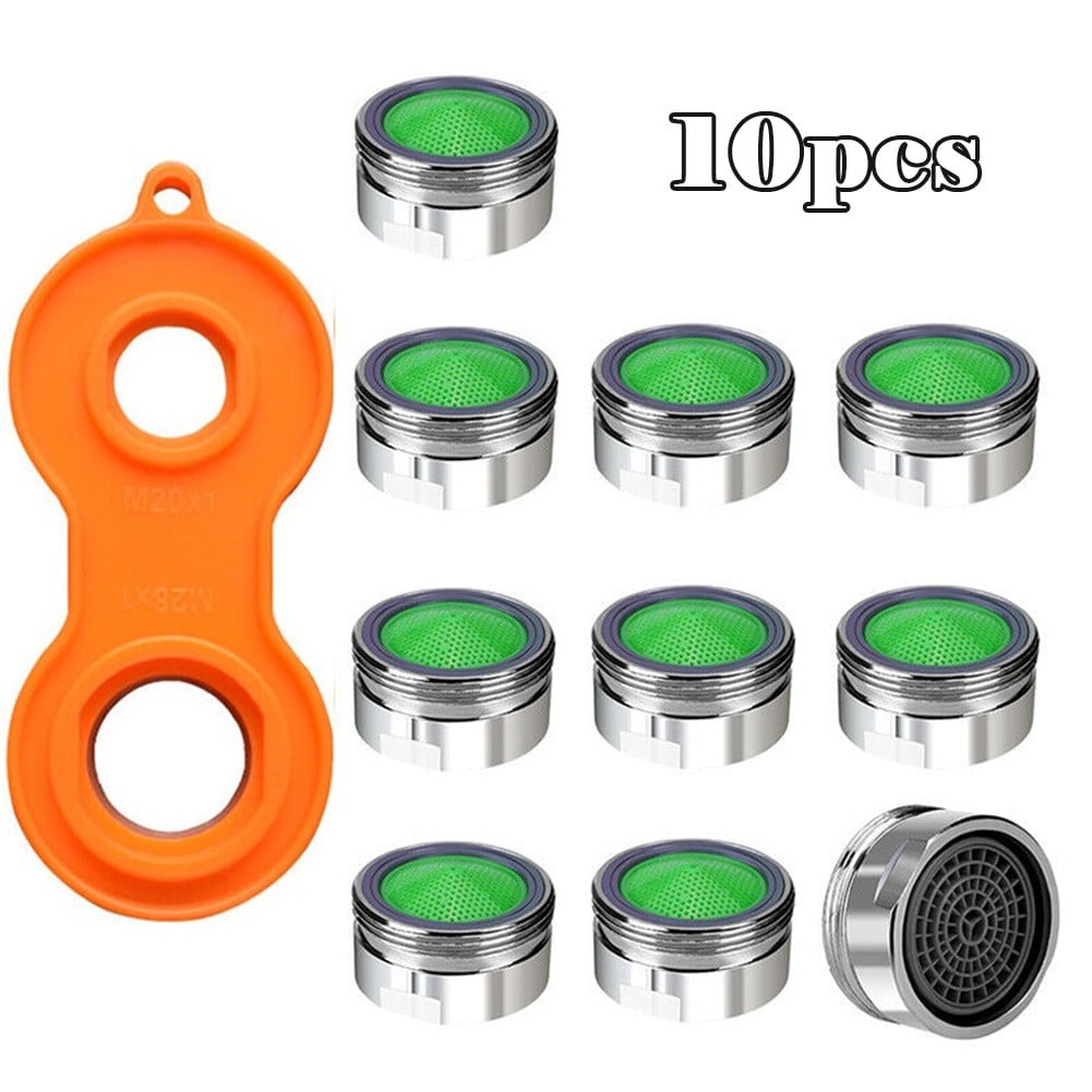 10x Water Saving Faucet Tap Aerator Replaceable Filter Mixed Nozzle M24 ...