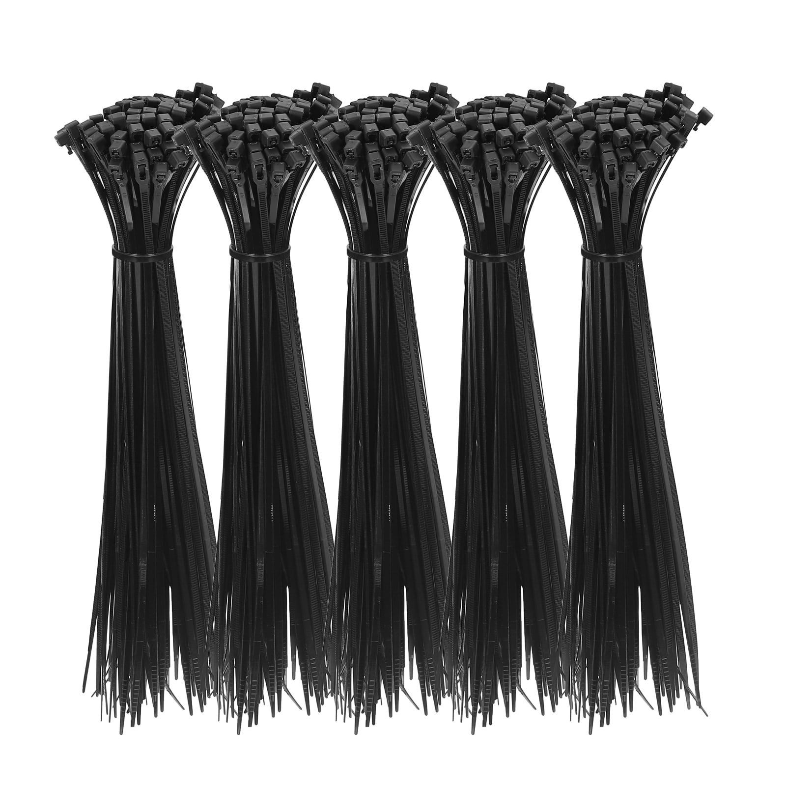 10x0.1 Inch Releasable Cable Ties Adjustable Zip Ties Removable Indoor ...