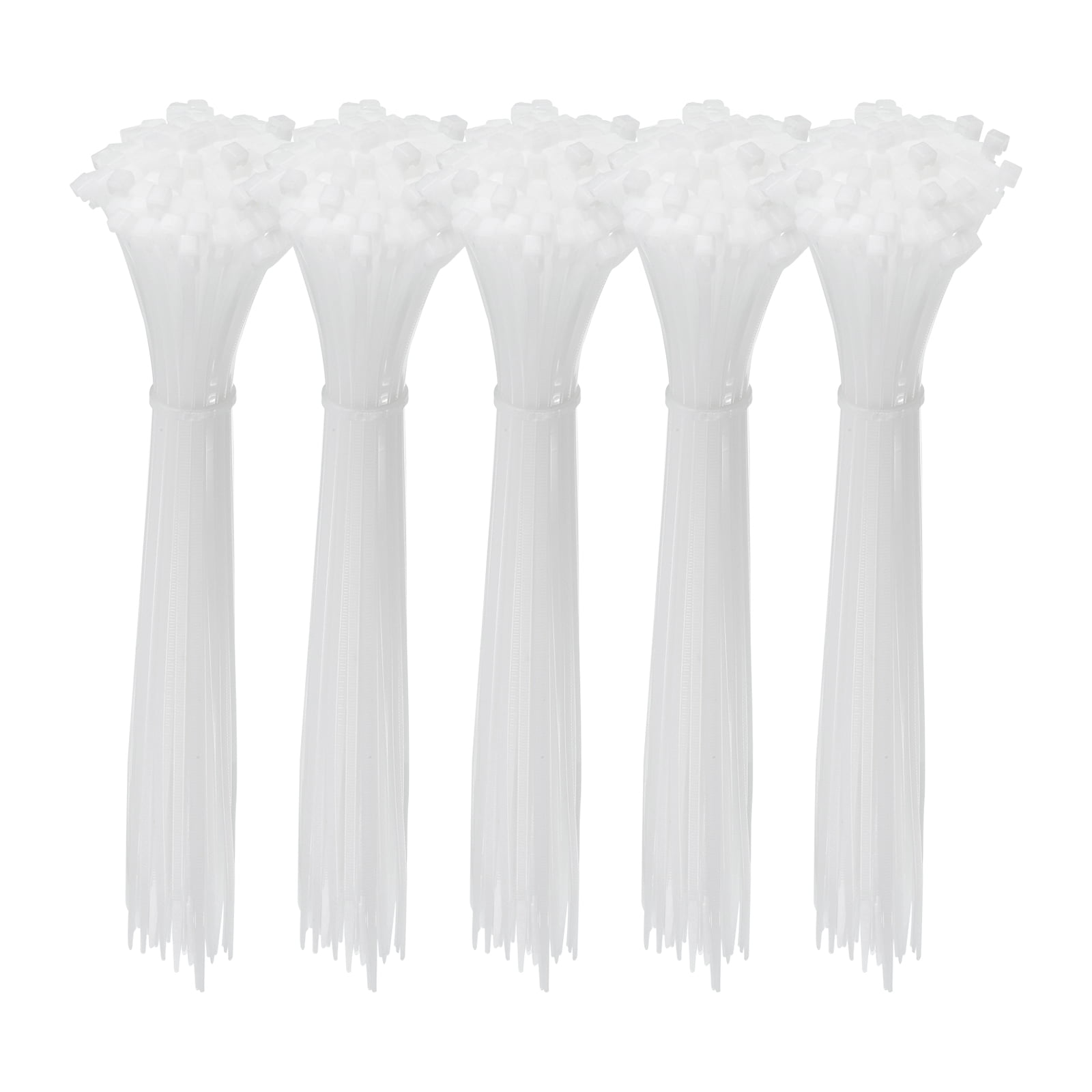 10x0.1 Inch Releasable Cable Ties Adjustable Zip Ties Removable Indoor ...